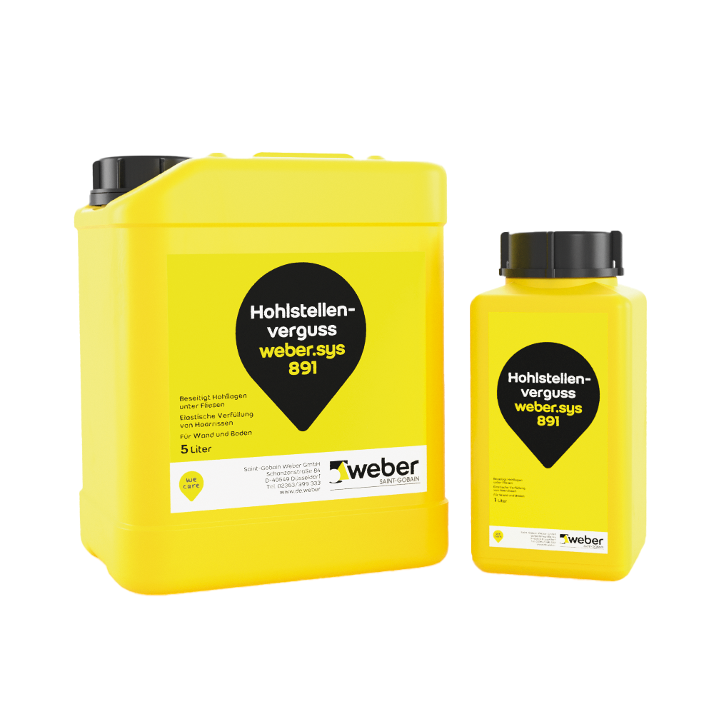 weber.sys 891, résine d’injection pour le remplissage de cavités, en ...